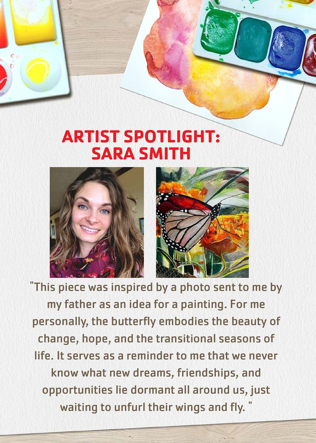 Artist Spotlight: Sara Smith - Fayette County Family YMCA